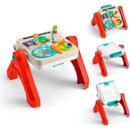 Fisher-Price Spieltisch »4-in-1 Spiel- & Maltisch (D, F, E, I, DU)« bunt