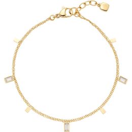 CIAO! BY LEONARDO Armband &raquo;Liora CIAO&laquo; mit Zirkonia (synth.) gelbgoldfarben-kristallwei&szlig; + kristallwei&szlig; 20 cm Weniger ist mehr, dieses Motto...
