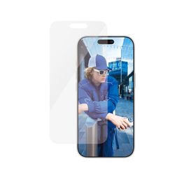 PanzerGlass Displayschutzglas »Classic Fit Screen Protection« für Apple iPhone 16 Pro Displayschutzfolie, Schutzfolie, Bildschirmschutz, kratz- &...