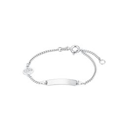 Amor Silberarmband »Schutzengel« Made in Germany silberfarben 14 cm Ein zeitloses und persönliches Geschenk zur Geburt oder Taufe