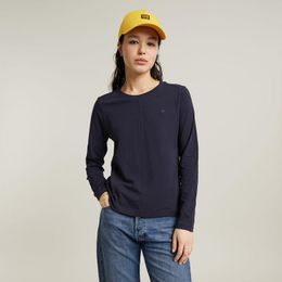 G-Star Raw G-STAR T-Shirt &raquo;Front seam r t ls wmn&laquo; osaka blue XS XS Kurzarm-Design, ideal f&uuml;r warme Tage oder als Layering-Basis