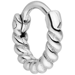 PURELEI Damen Single-Creole &raquo;Schmuck Geschenk Piercing Spherical&laquo; silber