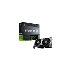 MSI Grafikkarte »GeForce RTX 5070 12G VENTUS 2X OC« ohne Farbbezeichnung