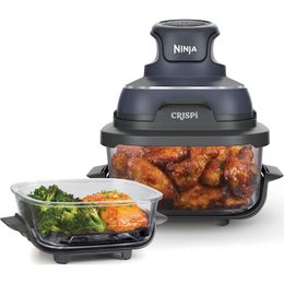Ninja Heißluftfritteuse »CRISPi 4-in-1 Cyber Space - FN101EUGY« 1700 W tragbar cyberspace grau
