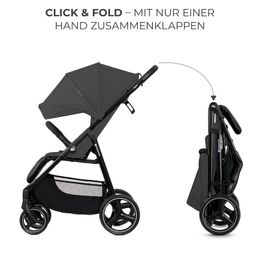 Kinderkraft Kinder-Buggy »TRIG 3« 22 kg granite grey