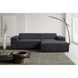 WERK2 Ecksofa »Trento, L-Form, Breite 268 cm« Trento – Sofa mit Eleganz, Komfort und klaren Linien für jeden Raum anthrazit