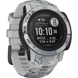 Garmin Smartwatch »INSTINCT 2S CAMO EDITION« (2, 1 cm / 0, 79;Pulssensor;VO2max;Barometer;Beschleunigungssensor;Kompass (Magnetometer);Thermometer...