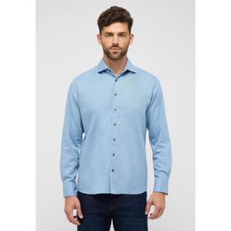 Eterna Langarmhemd &raquo;MODERN FIT&laquo; EASY IRON (b&uuml;gelleicht) blassblau XXL - US-Gr&ouml;&szlig;en US-Gr&ouml;&szlig;en XXL Passform laut Hersteller: Modern Fit