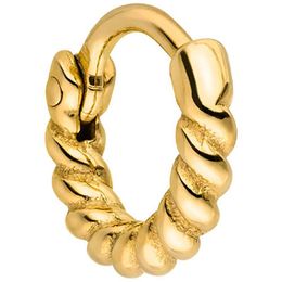 PURELEI Damen Single-Creole &raquo;Schmuck Geschenk Piercing Spherical&laquo; gold