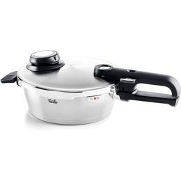 Fissler Schnellkochtopf »vitavit premium Schnellbratpfanne 1, 8 Liter« 2 Stk. tlg. Edelstahl 18/10 silberfarben