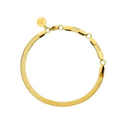 PURELEI Armband »Schmuck Geschenk I'lalo« gelbgoldfarben 20 cm Mit einem sanften Schlängeln setzt sich dieses Armkettchen in Szene