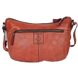 Harbour 2nd Handtasche »Emerson« gewaschendes Rindleder cognac