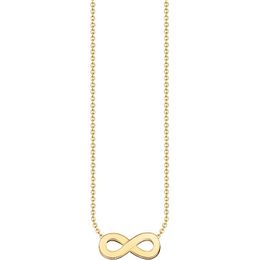 Thomas Sabo Kette mit Anhänger »Infinity-Anhänger« gelbgoldfarben 45 Kette mit Infinity-Anhänger