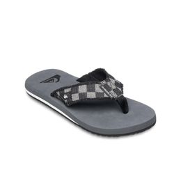 Quiksilver Sandale »Monkey Abyss« Grey 11 (44) 11 (44) Baumwoll-Canvas-Band mit Waschung und...