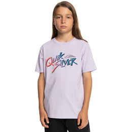 Quiksilver T-Shirt »Signature Move« Pastel Lilac 14 14 Stoff: Baumwoll-Jersey-Stoff [160 g/m2]