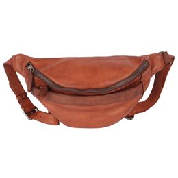 Harbour 2nd Bauchtasche »Alaric« gewaschendes Rindleder cognac