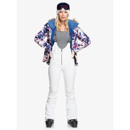 Roxy Snowboardhose &raquo;Summit Bib&laquo; wei&szlig; XL XL Impr&auml;gnierung: 15K...