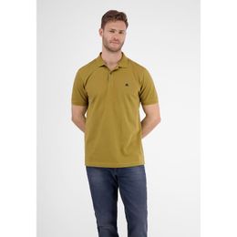 Lerros Poloshirt »Basic Polo-Shirt in vielen Farben« DRIED TOBACCO XXL XXL Polokragen mit Knopfleiste