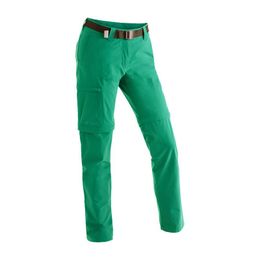 Maier Sports Funktionshose »Inara slim zip« Damen Wanderhose, zipp-off Outdoor-Hose, 4 Taschen, Slim Fit green 36 - Normalgrößen Normalgrößen 36...