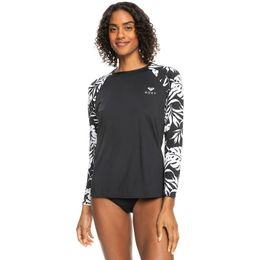 Roxy Rash Guard »Beach« Anthracite XXL XXL Material: Weiches, widerstandsfähiges...