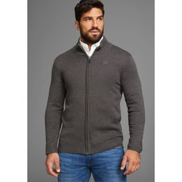 MAN'S WORLD Man's World Herren Strickjacke &raquo;neue Farben!&laquo; aus Baumwollmischung schwarz M (48/50)