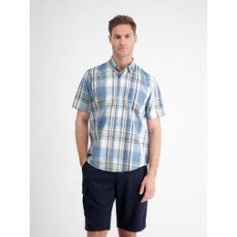 Lerros Kurzarmhemd mit Logo Stickerei cobalt blue L - N-Gr N-Gr L Kurzarmhemd von Lerros