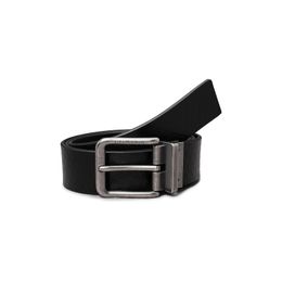 Calvin Klein Jeans Ledergürtel »CLASSIC CASUAL REV/ADJ BELT 35MM«, Logoprägung, weiches Haptik Black/Allover Print