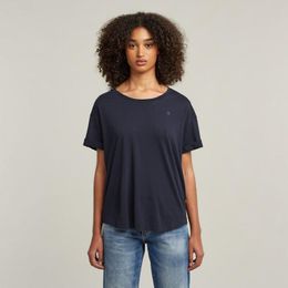 G-Star Raw G-STAR T-Shirt »Rolled up« mit umgeschlagenen Ärmeln osaka blue XXL XXL Kurzarm mit Umschlagbund, perfekt für den Sommer