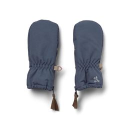 Wheat Baumwollhandschuhe »Technical Mittens Zipper« grey blue