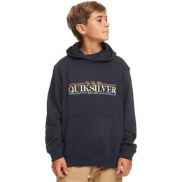 Quiksilver Kapuzensweatshirt &raquo;Graphic&laquo; Navy Blazer 8 8 Stoff: Baumwoll-Polyester-Mischgewebe [280...