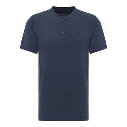 Mustang Kurzarmshirt »Herren Style Austin« navy L L Lässiger Schnitt