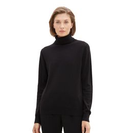Tom Tailor Rollkragenpullover mit softem Feinstrick deep black S (36) S (36) Rollkragenpullover von Tom Tailor
