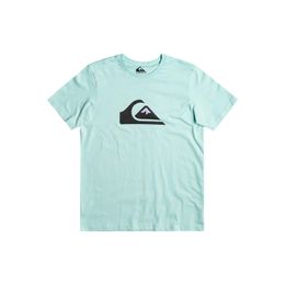 Quiksilver T-Shirt »Comp Logo« Pastel Turquoise 10 10 Stoff: leichter Baumwoll-Jersey [160 g/m2]