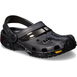 Crocs Herren Badesandale &raquo;Batman Batmobile Classic Clog K&laquo; Hausschuh mit Fledermausfl&uuml;gel-Detail am Fersenriemen 28