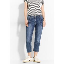 Cecil Regular-fit-Jeans »SCARLETT« mit dekorativen Nähten mid blue wash 26 - N-Gr N-Gr 26 Jeans von Cecil