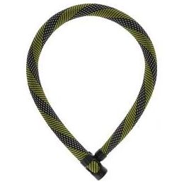 Kettenschloss Abus "IVERA Chain 7210", gelb, Sicherheitsschl&ouml;sserL:85cm, Stahl, L:85cm