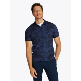 Tommy Hilfiger Poloshirt »ALL OVER PRINT LINEN REG POLO« mit Palmenprint Desert Sky / Dark Navy S S Poloshirt von Tommy Hilfiger Menswear