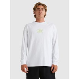 Quiksilver Langarmshirt &raquo;Tilt&laquo; White L L Kollektion: Saturn-Kollektion
