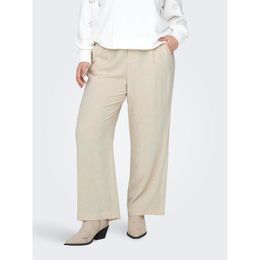 Only CARMAKOMA Anzughose »CARAGNES MW LINEN BL MEL PANT TLR« Moonbeam Detail:MELANGE 54 - N-Gr N-Gr 54 Hose von Only CARMAKOMA