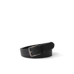 Calvin Klein Jeans Ledergürtel »CLASSIC FLAT 35MM« Black/Antique Silver