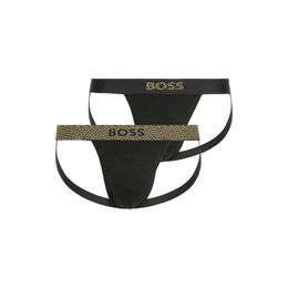 BOSS String &raquo;Jock Strap 2P Gift&laquo; mit elastischem Bund Black 001 M M Jock-Strap Set von BOSS
