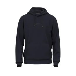 Fynch-Hatton Herren Fynch-Hatton Sweatshirt, mit Logo Stickerei blau M
