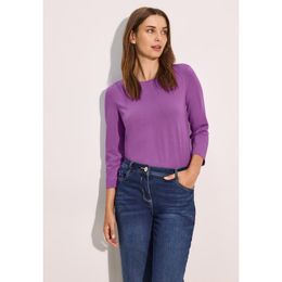 Cecil 3/4-Arm-Shirt mit 3/4-Arm iced violet L (42) L (42) Shirt von Cecil