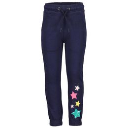 Blue Seven Sweathose »Mädchen Sweathose« Pailletten 590 - NACHTBLAU 116 116 Gemütliche Sweathose für Mädchen
