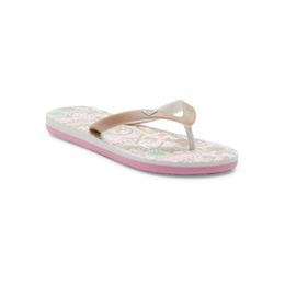 Roxy Sandale »Tahiti« White/Pink/Multi 3(33) 3(33) Obermaterial: Weiches, zweifarbiges...