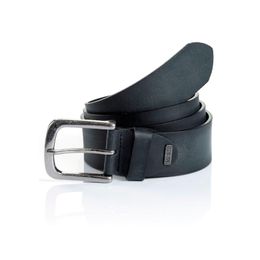 MONTI Ledergürtel »NASHVILLE«, 4, 0 cm breit, Jeans-Casual, kürzbar, bis Gr. 150 cm black uni
