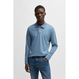 BOSS Orange Poloshirt »Passerby« mit BOSS-Logobadge Light/Pastel Blue459 3XL 3XL Poloshirt von BOSS Orange Menswear