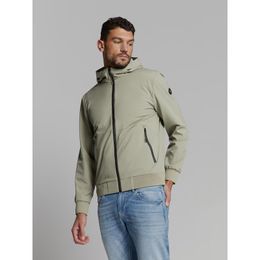 NO EXCESS Herren NO EXCESS Kurzjacke &raquo; Jacke mit kapuze&laquo; gr&uuml;n XXL