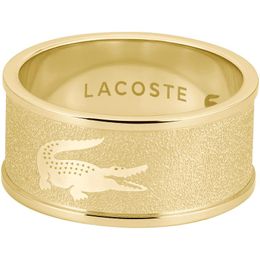 Lacoste Fingerring &raquo;BACKHAND&laquo; gelbgoldfarben 62 Moderner Ring der Marke Lacoste