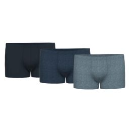 Seidensticker Boxershorts Herren Gr&ouml;&szlig;e L blau / schwarz